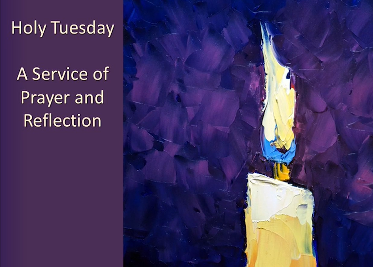 March 30 Holy Tuesday Service - First Presbyterian Church